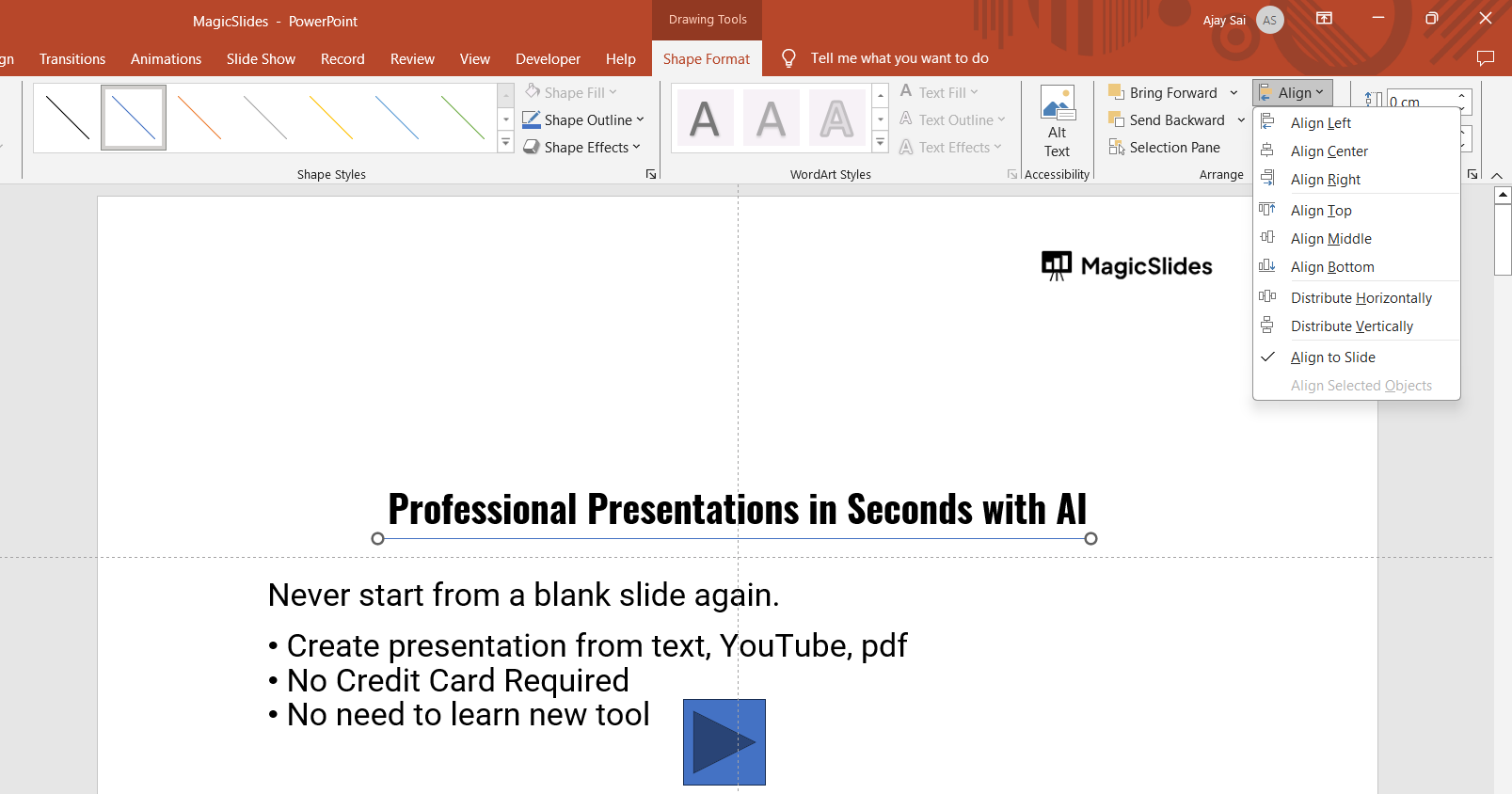 How to use Smart Guides in PowerPoint