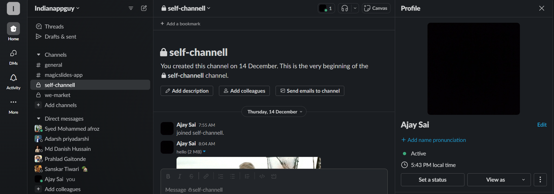 How to mark Slack messages all as read