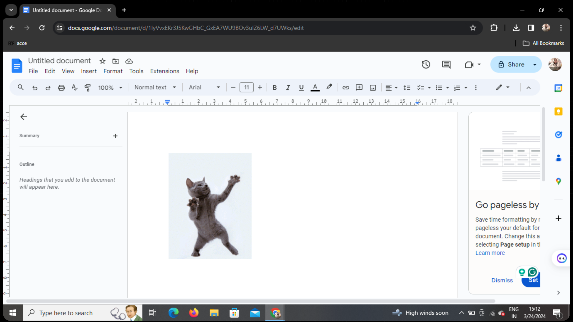 How to Add GIF in Google Docs?