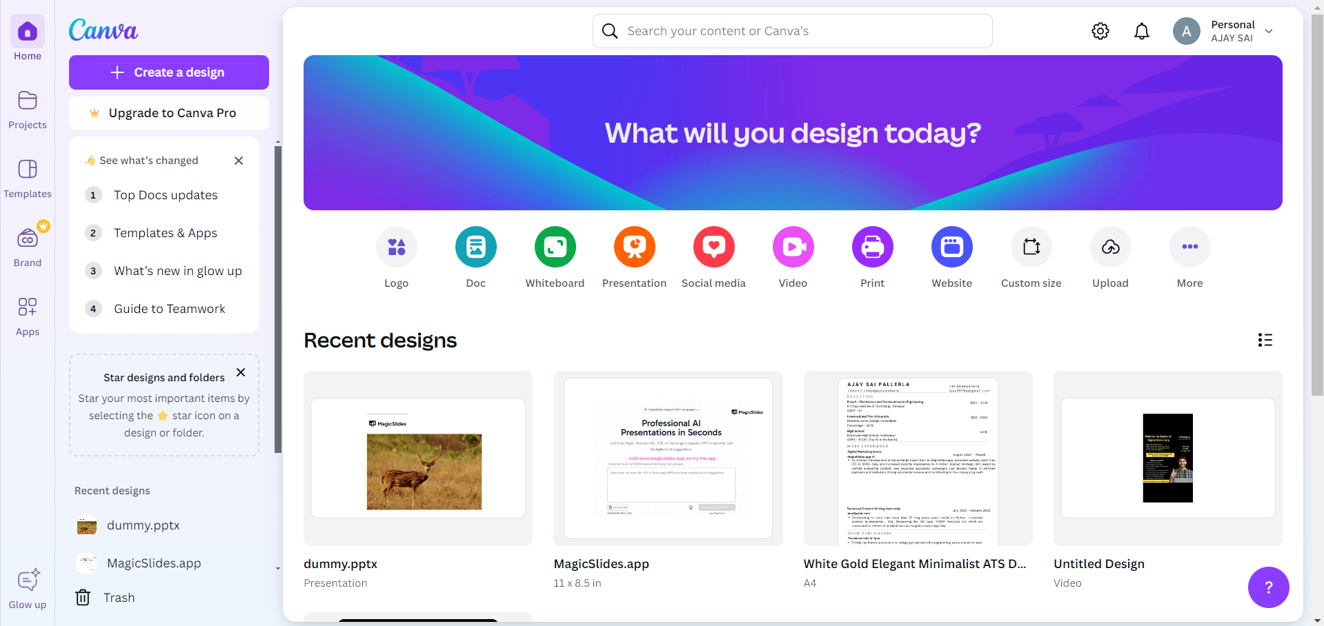 How to Change to Portrait in Canva