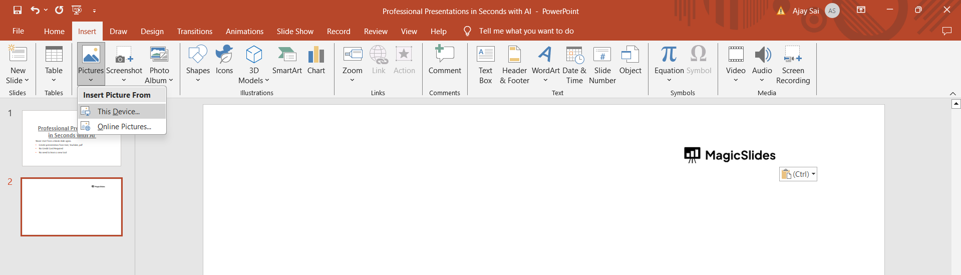 How to fade a picture in PowerPoint