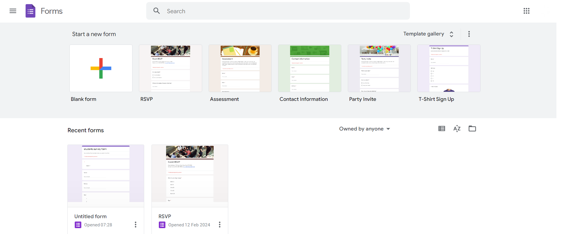 How to make a sign up sheet on Google Forms