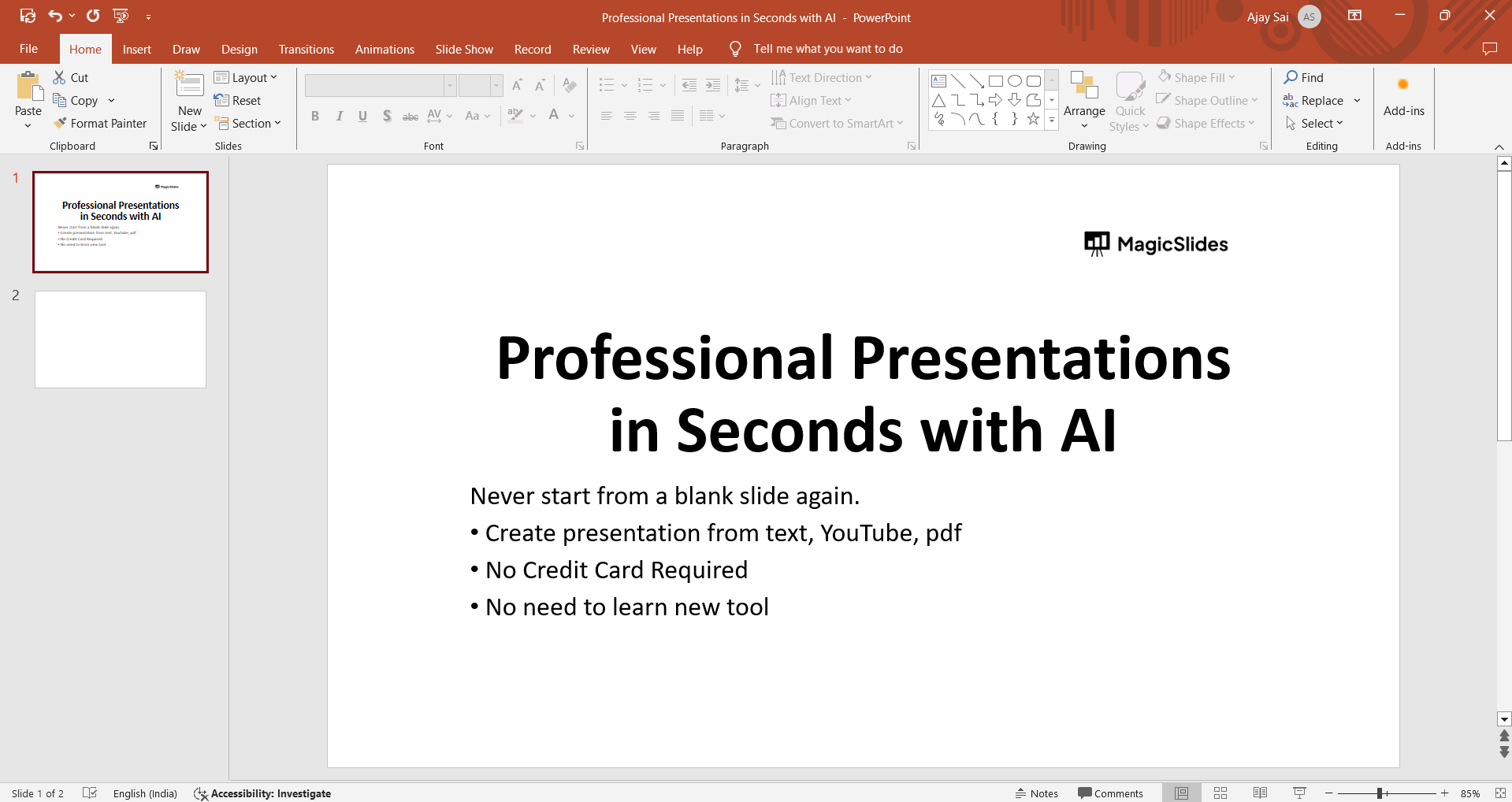 How to play PowerPoint slides automatically without clicking