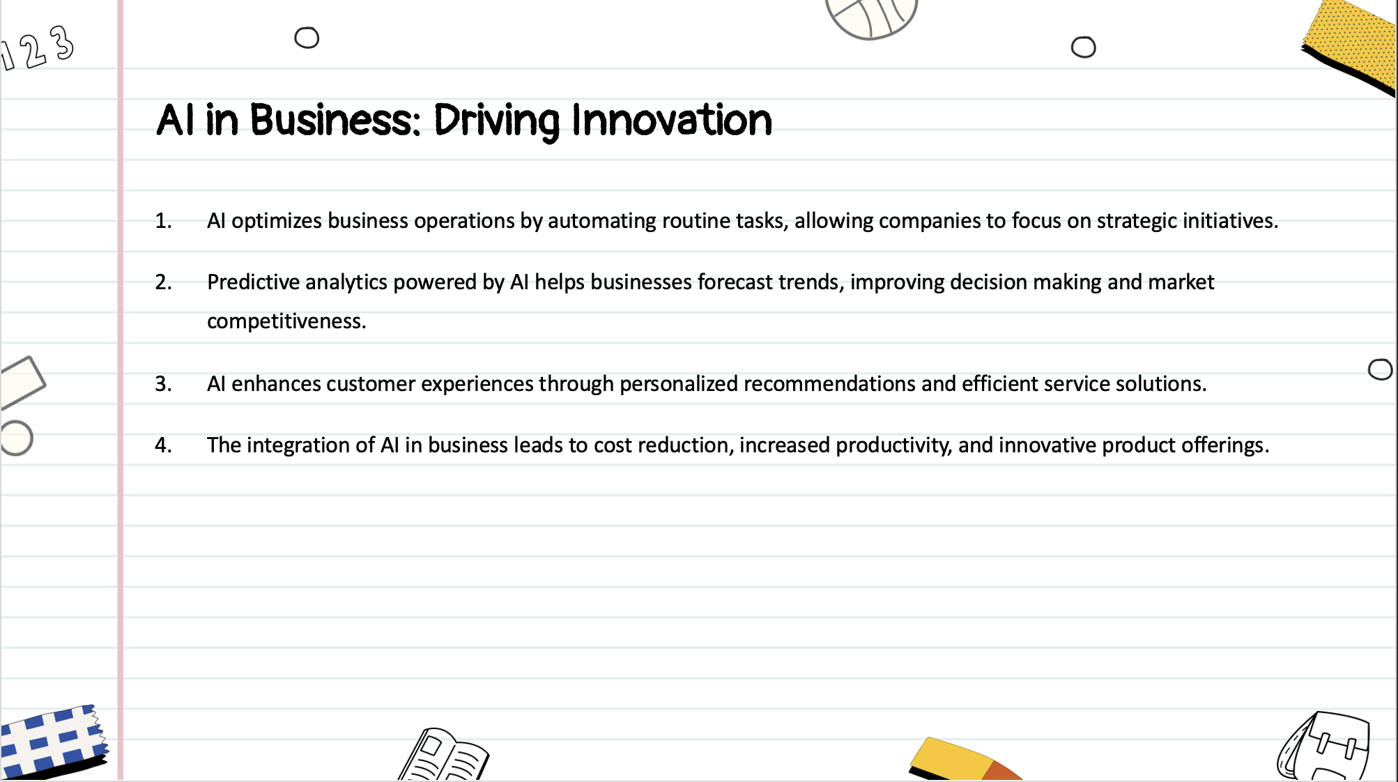 Single slides for Stunning Presentations | MagicSlides.app